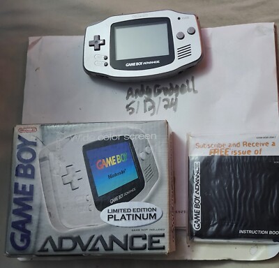 Las mejores ofertas en Gameboy Advance Platinum | eBay