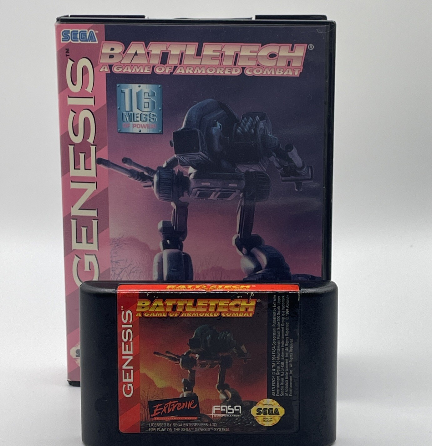 Battletech: A Game of Armored Combat Value - GoCollect (sega-genesis ...