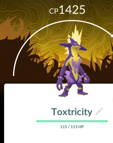 Pokemon Gigantamax Toxtricity Background ( non shiny) Go Trade 20k | eBay