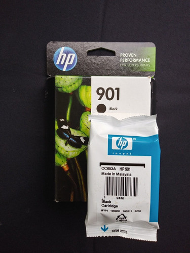 HP Officejet 901 Black ink cartridge, single pack | eBay