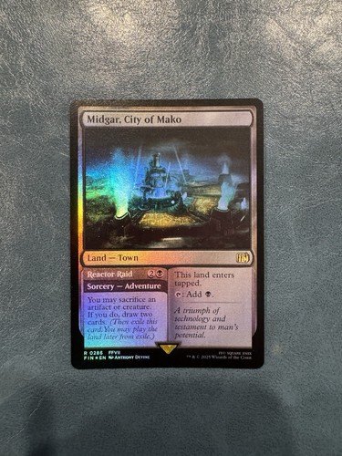 Magic the Gathering MTG - Midgar, City of Mako - FIN #286 - **FOIL** | eBay