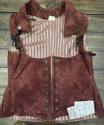 Damsel In This Dress (DiTD) Red Bloodcourse Voyager Vixen Corset - 38 ...