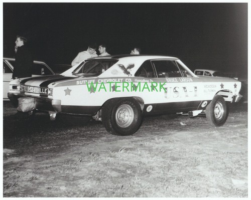 1960s NHRA Drag Racing-Bruce Larson's USA-1 1966 A/FX Chevelle-YORK ...
