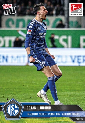 Topps NOW Bundesliga 2025/2026 - Card 197 - FC Schalke 04