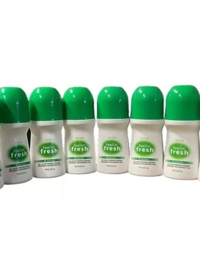 Avon Feeling Fresh Roll-On Deodorant. Antiperspirant. 2.6oz. Pack of 6 ...