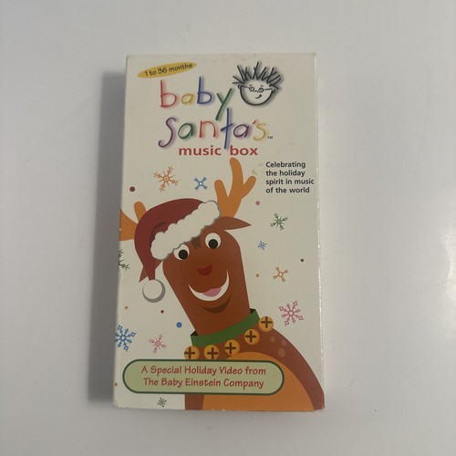 Baby Einstein: Baby Santas Music Box VHS Tape 2000 Learning Fun ...