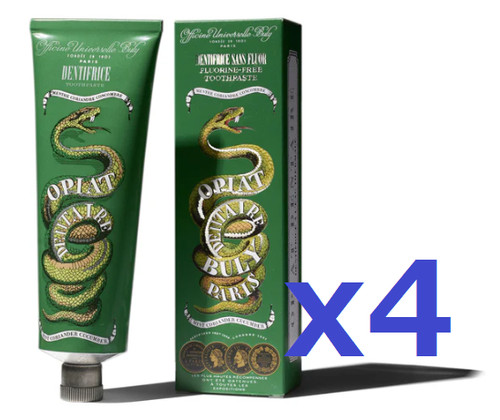 LOT OF 4 BULY Opiat Dentaire Toothpaste Mint Officine Universelle Buly ...