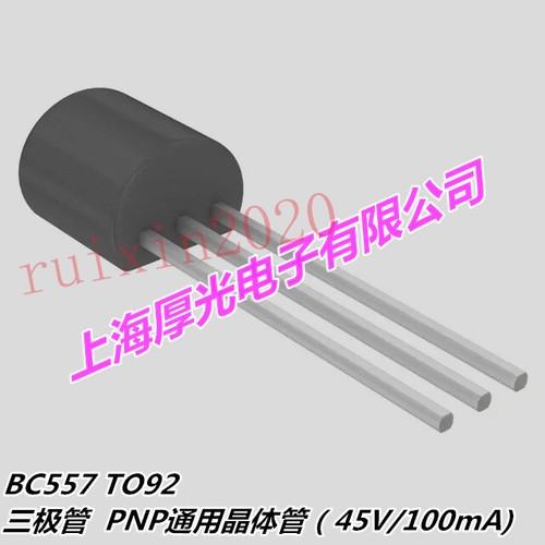 (10PCS) BC557C TRANS AMP PNP 45V 100MA TO-92 557 BC557 #98/7 | eBay