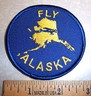 Sled Alaska Embroidered patch with snowmobile inside state New & Never ...