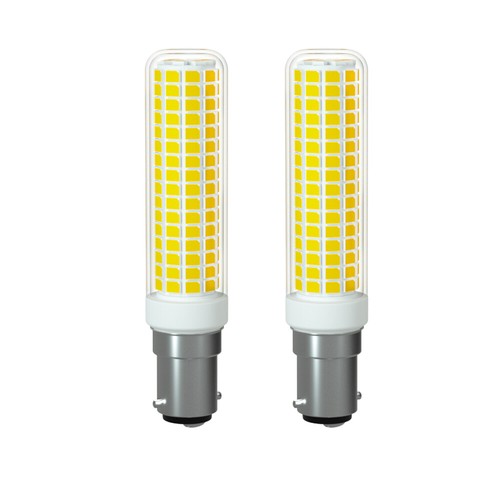 2pcs BA15D/Ba15 LED Lamp 168-2835 Light Corn Bulb Lights 8W 110V Cool ...