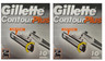 Gillette Contour Razor Fits Atra Plus Schick Slim Twin Blades ...