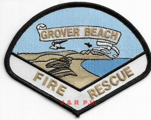 Grover Beach Fire - Rescue, California (4.5" x 3.5" size) fire patch | eBay