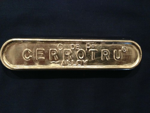 Cerrotru Low Melting Temperature Alloy - 1 lb. Ingot | eBay