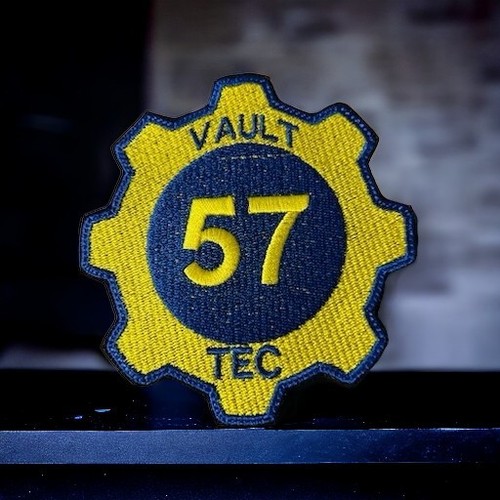 Vault Tec Embroidery Patch 4" X 4" You Pick Level | eBay