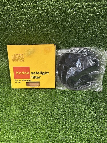 Kodak Safelight Filter - 5 1/2 In. (5.5) Inch 14cm Glass With Box | eBay