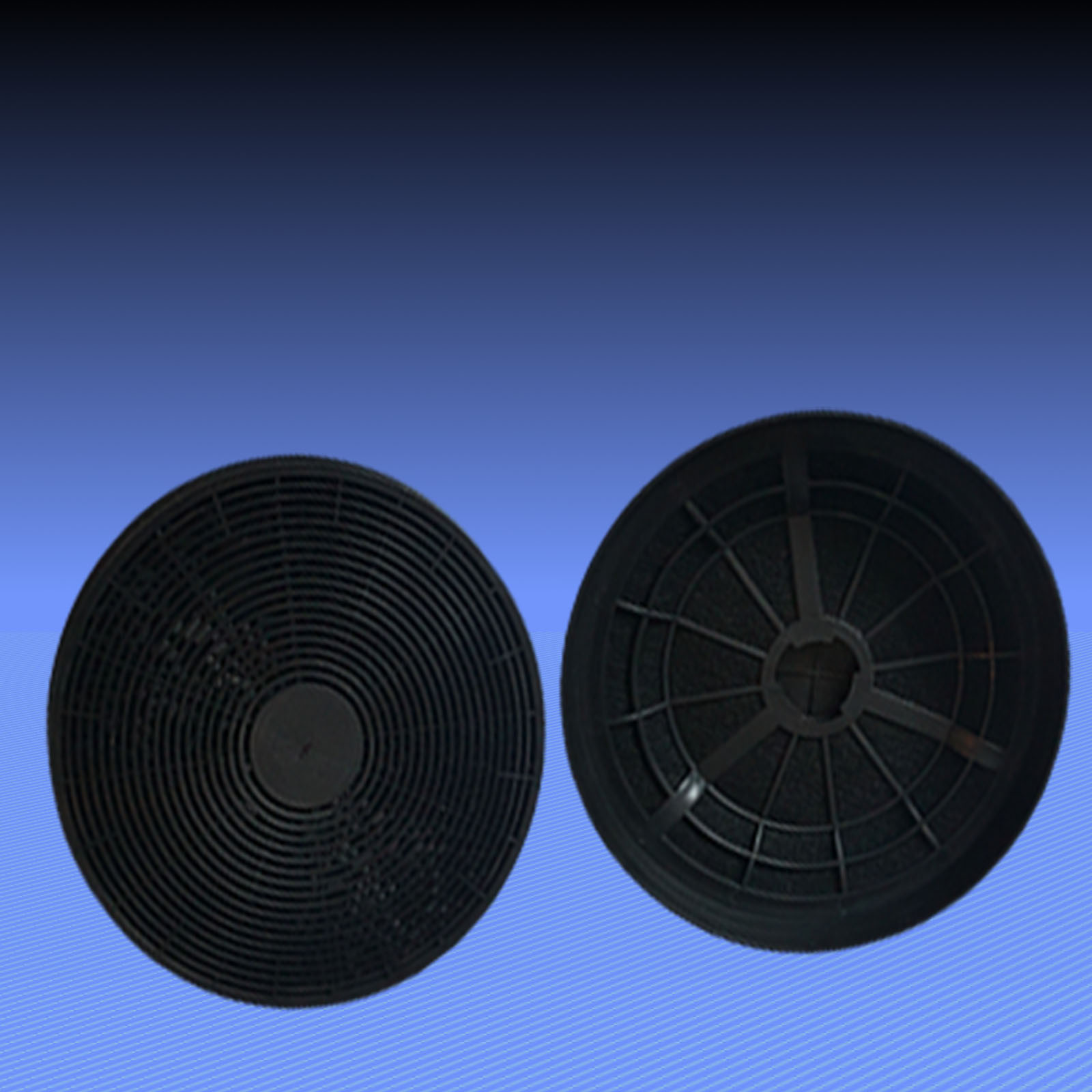 2 x Baumatic S1 Carbon Charcoal Cooker Hood Round Filters | eBay
