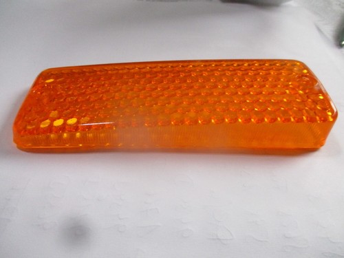Fiat 850 Coupe Sport 124 Indicator Glass Turn Signal Cover Front Orange ...