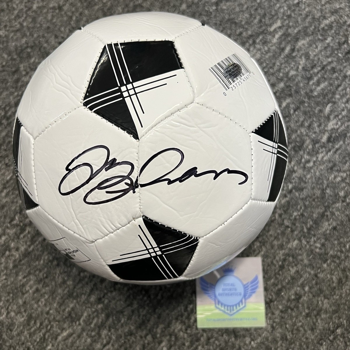 David Beckham Signed Soccer Ball