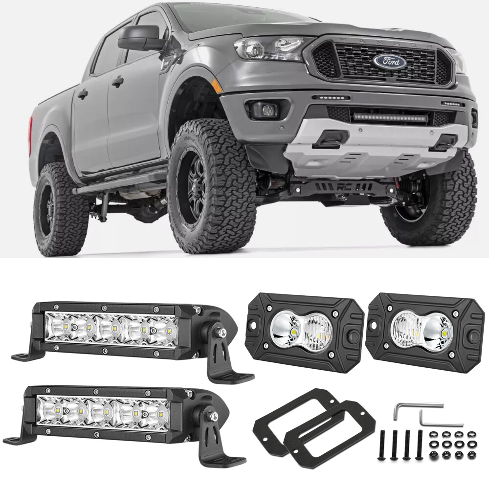 Barra De Luz Ford Ranger Prerunner Soporte De Montaje Para Barra De