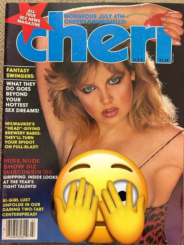 Cheri July 1984 Magazine Vintage 1980s Cherry Bombshells Female Photographs | eBay