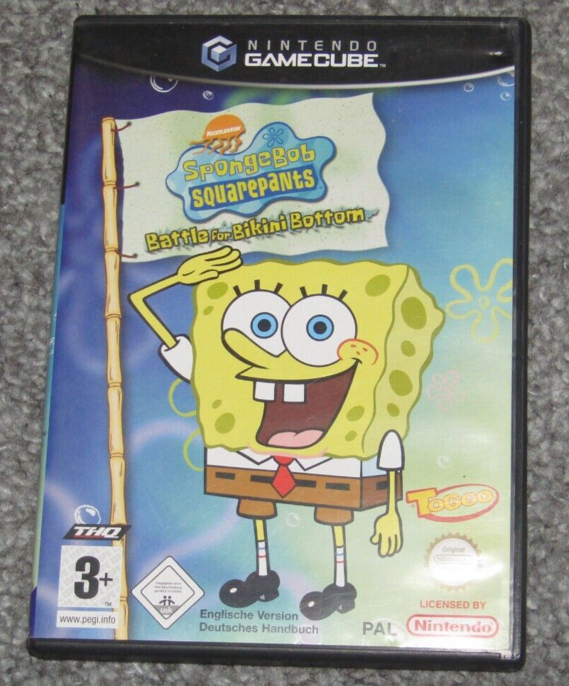 Spongebob Battle For Bikini Bottom Gamecube