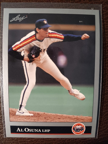 AL OSUNA HOUSTON ASTROS 1992 LEAF SERIES 1 BASEBALL CARD #209 | eBay