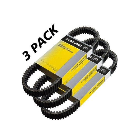 3-Pack Can-Am Premium Drive Belts 422280656 – Fits Maverick & Defender ...