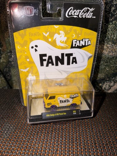 M2 Machines Coca-Cola 2025 Chase Fanta 1964 Dodge A100 Panel Van Chase ...
