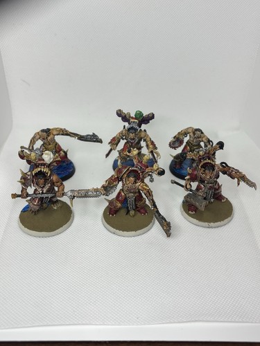 Warhammer 40k Chaos World Eaters Eightbound And Exalted Eightbound X6 ...
