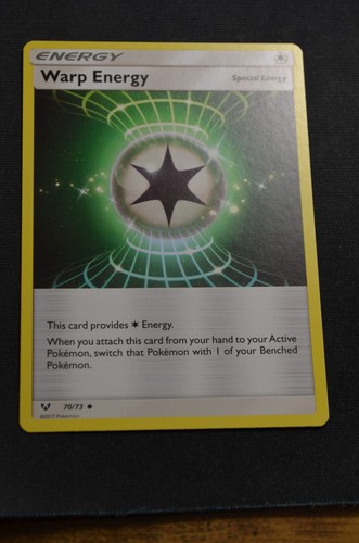 POKEMON SHINING LEGENDS WARP ENERGY 70/73 NM/MINT PACK FRESH | eBay