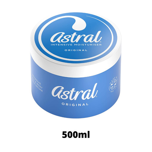 ASTRAL ORIGINAL FACE AND BODY INTENSIVE MOISTURIZER CREAM 500ML + FREE ...