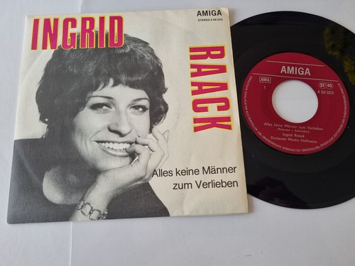 Ingrid Raack - Alles keine Männer zum Verlieben 7'' Vinyl Amiga | eBay