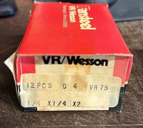 FANSTEEL VR/WESSON D4VR75 1/4 X 1/4 X 2, LOT OF 12 PIECES | eBay