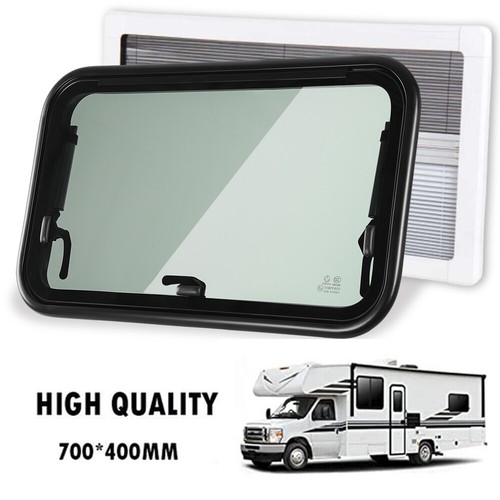 700*400mm Camper Cassette Hinged Window Flynet Screen for Van, Caravan ...