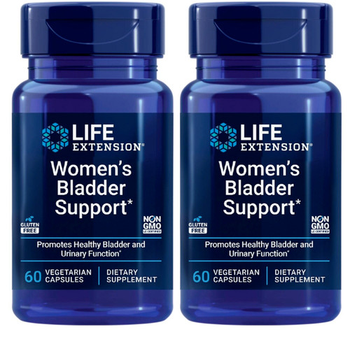 Life Extension Women Bladder Support 2X60Caps Urox/Cravetox/Lindera Non ...
