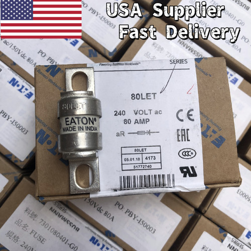 10PCS/Box New Bussmann 80LET 80A 240Vac High Speed Fuse Fast Delivery ...