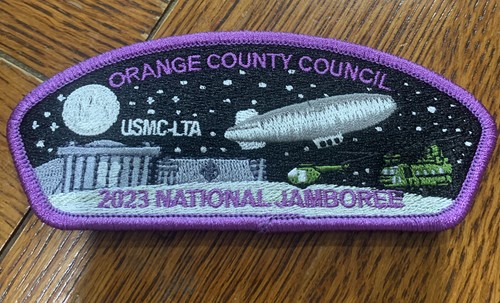 Mint 2023 JSP Orange County Council Purple Border Blimp | eBay