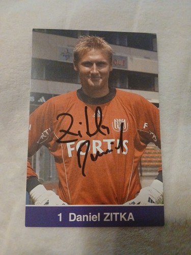 Signierte AK Daniel Zitka RSC Anderlecht NEU | eBay