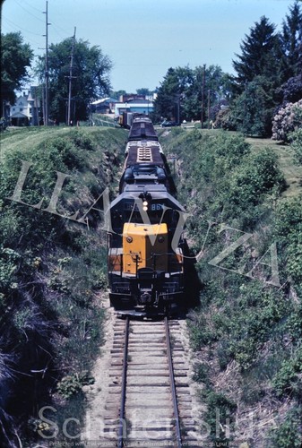 Original Slide CNW GP35 at Ridgeway WI [Ridge Runner Line] June 1971 | eBay