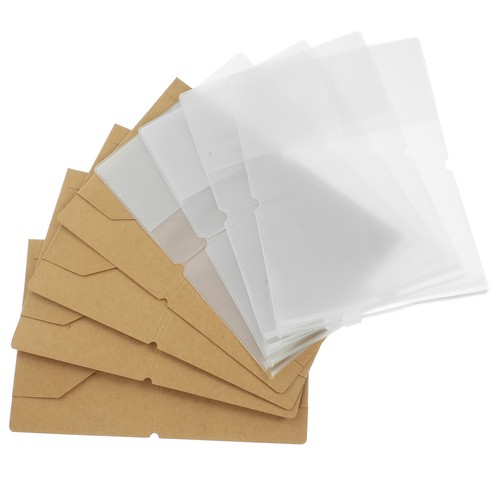 Set of 4 Family Travel Document Holder Accordion Certificate Storage ...