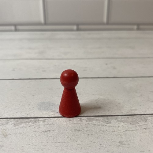 1987 Masterpiece The Art Auction Game Replacement Wood Mover Pawn Token ...