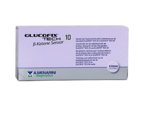 GlucoFix Tech Ketone Sensor Test Strips x 10 | eBay UK