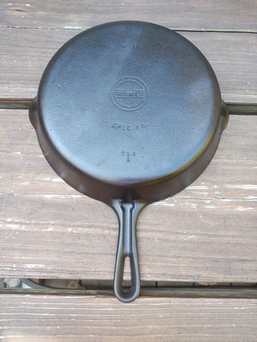Vintage Griswold Cast Iron Skillet No.8 Small Block Logo | eBay