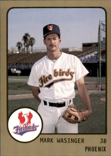 1988 Phoenix Firebirds ProCards #54 Mark Wasinger Valrico Florida ...