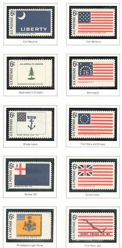 SC#1345 - 1354 - Historic Flags Set of 10 MNH | eBay