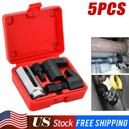 5PCS Oxygen Sensor Socket O2 Wrench Set Vacuum 3/8" Installer Tool US ...