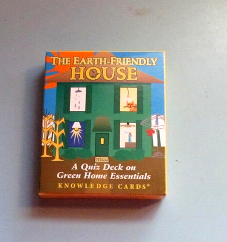 THE EARTH FRIENDLY HOUSE 47 Knowledge Cards POMEGRANATE Environment Exc ...