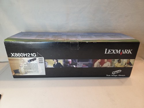 NEW GENUINE - LEXMARK X860H21G BLACK TONER for X860 X862 X864 - SEALED ...