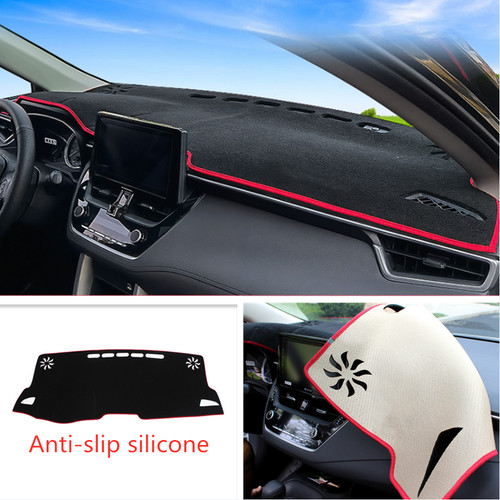 Red Dashboard Dash Mat Car DashMat Sun Pad for Toyota Corolla Cross ...
