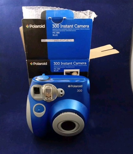 Polaroid Pic 300 - Instant Film Camera Blue - New Never Used NIB | eBay